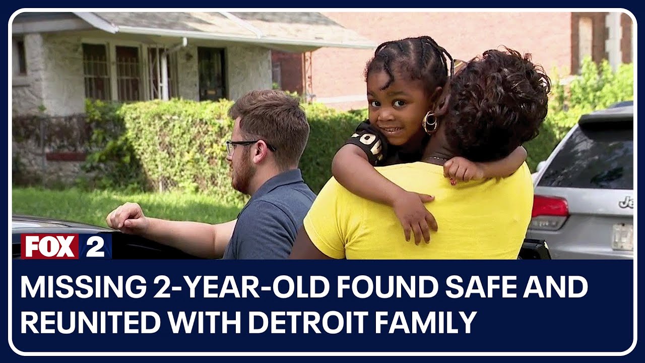 2-year-old missing overnight, found safe and reunited with Detroit ...