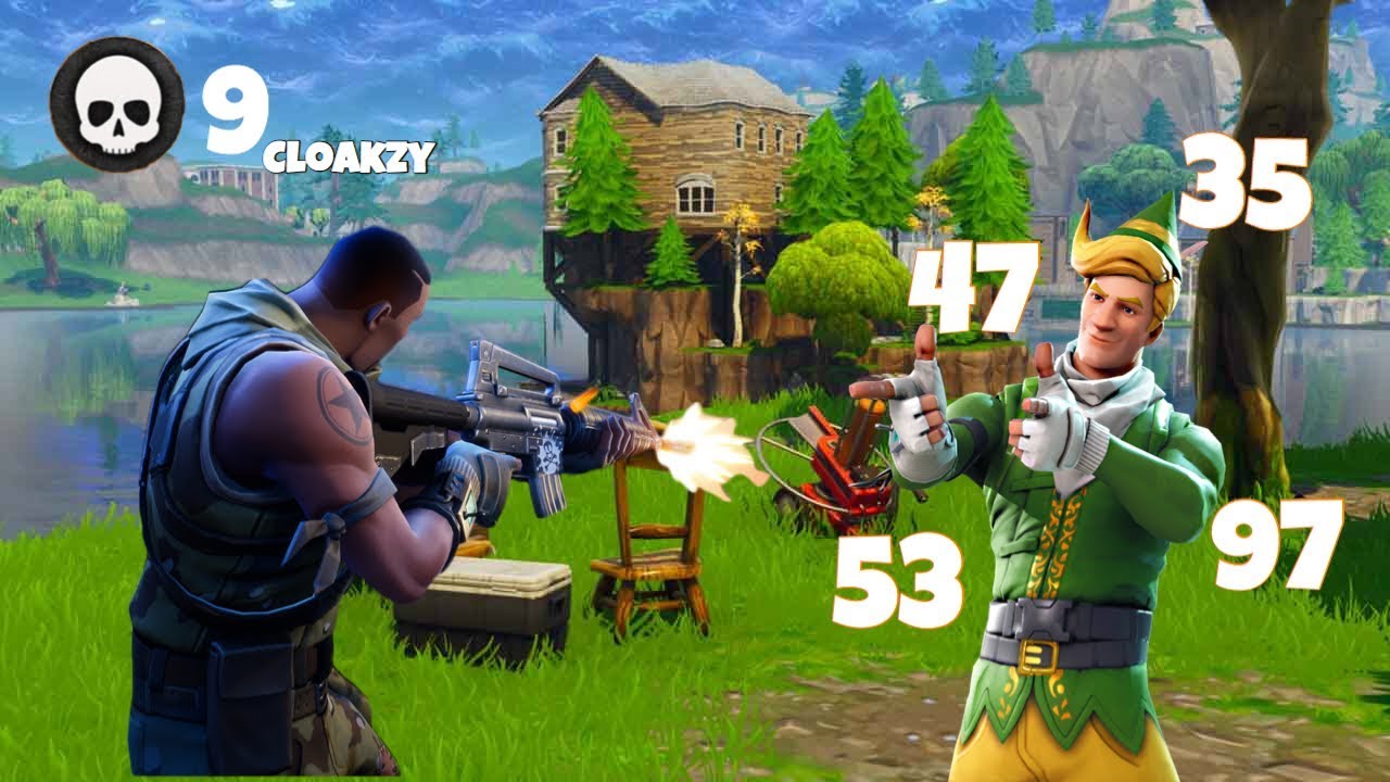 FORTNITE CLOAKZY DROPS 9 KILLS IN 50 SECONDS SUS HAMLINZ #fortnite # ...