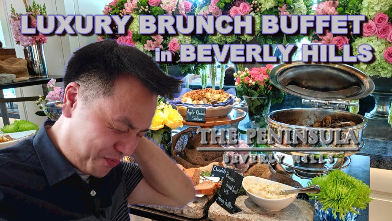 Most Expensive Brunch Buffet in LA?!? | The Belvedere @ The Peninsula ...