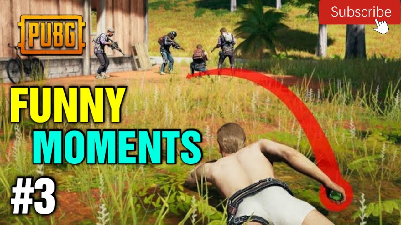 PUBG MOST FUNNY MOMENTS COMPILATION #3 | FUNNY MOMENTS | PUBG MOBILE ...