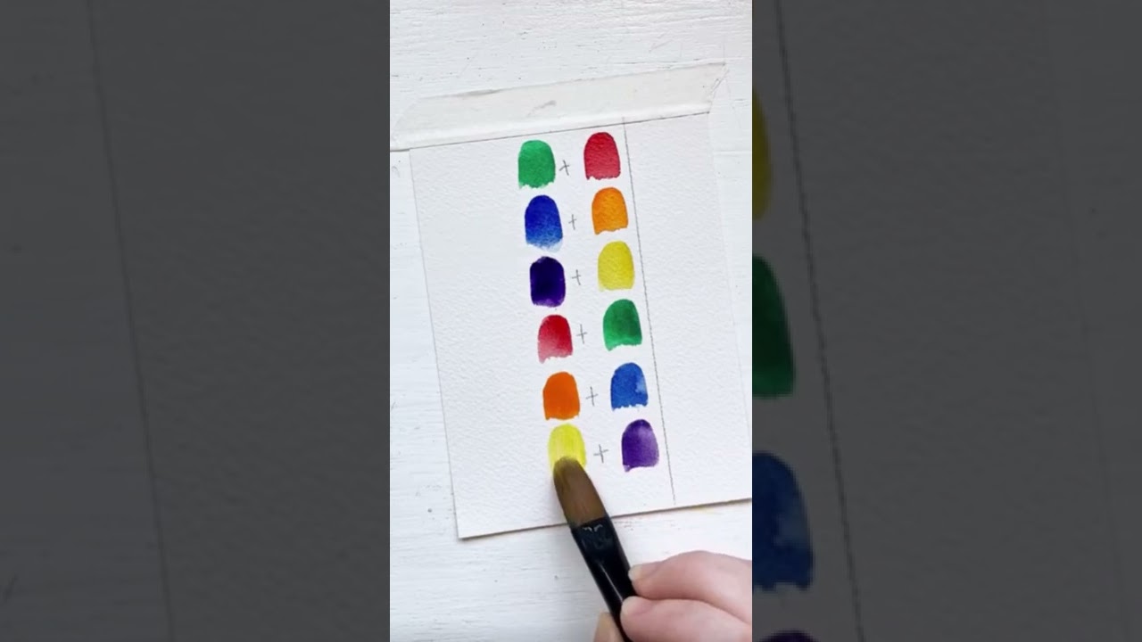 Adding a tiny bit of a color’s complement will give it a beautiful ...