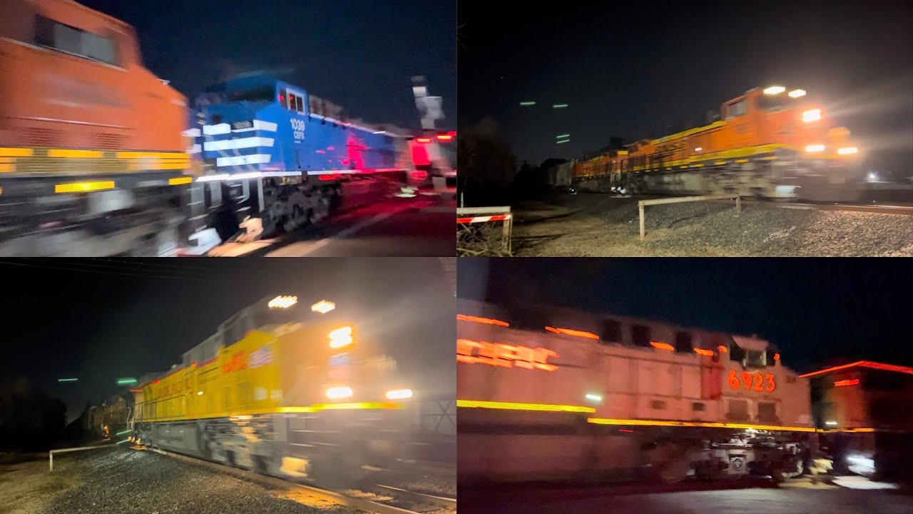 Railfanning Elk Grove, CA (1/22-31/23) Ft. an AC44/60AC and a CEFX AC44 ...