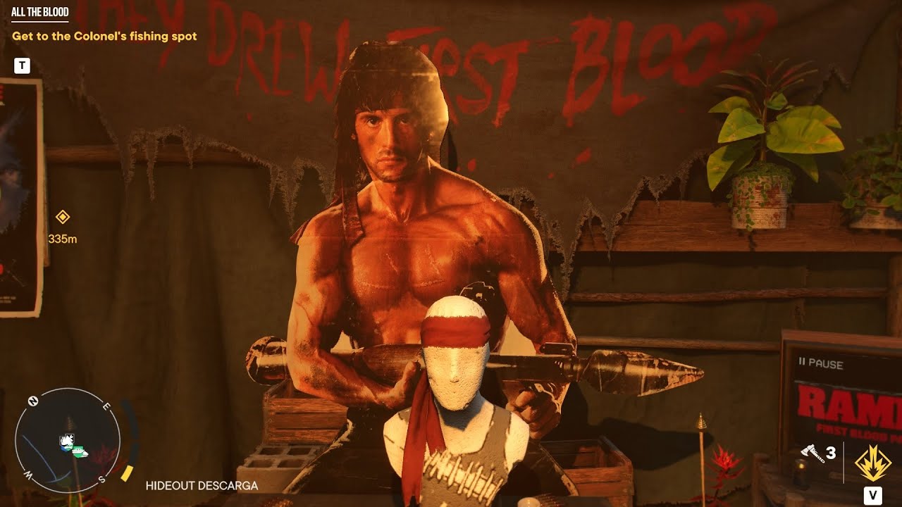 Far Cry 6 - All The Blood - 'RAMBO' DLC Crossover Mission - (Special ...