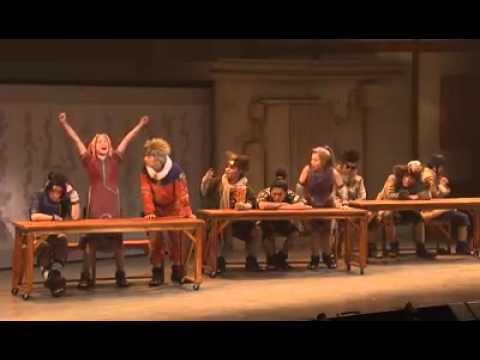 Naruto Stage production - Classroom scene