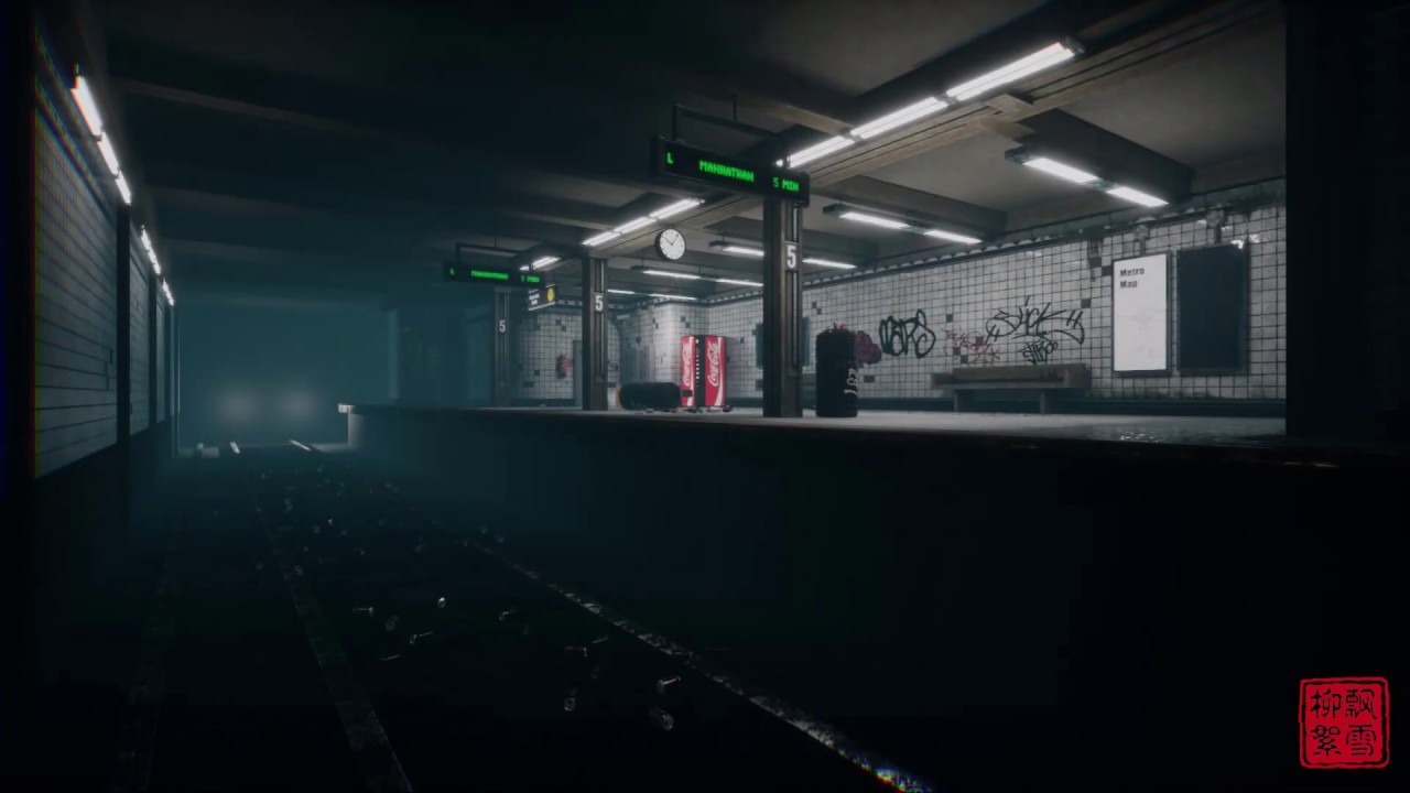 Remake MAX PAYNE TRIBUTE metro station - YouTube