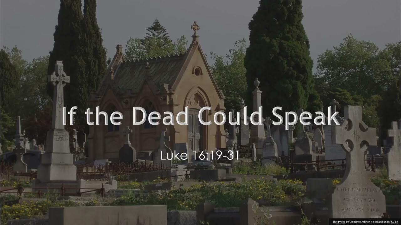 If The Dead Could Speak By Rusty Springer - YouTube