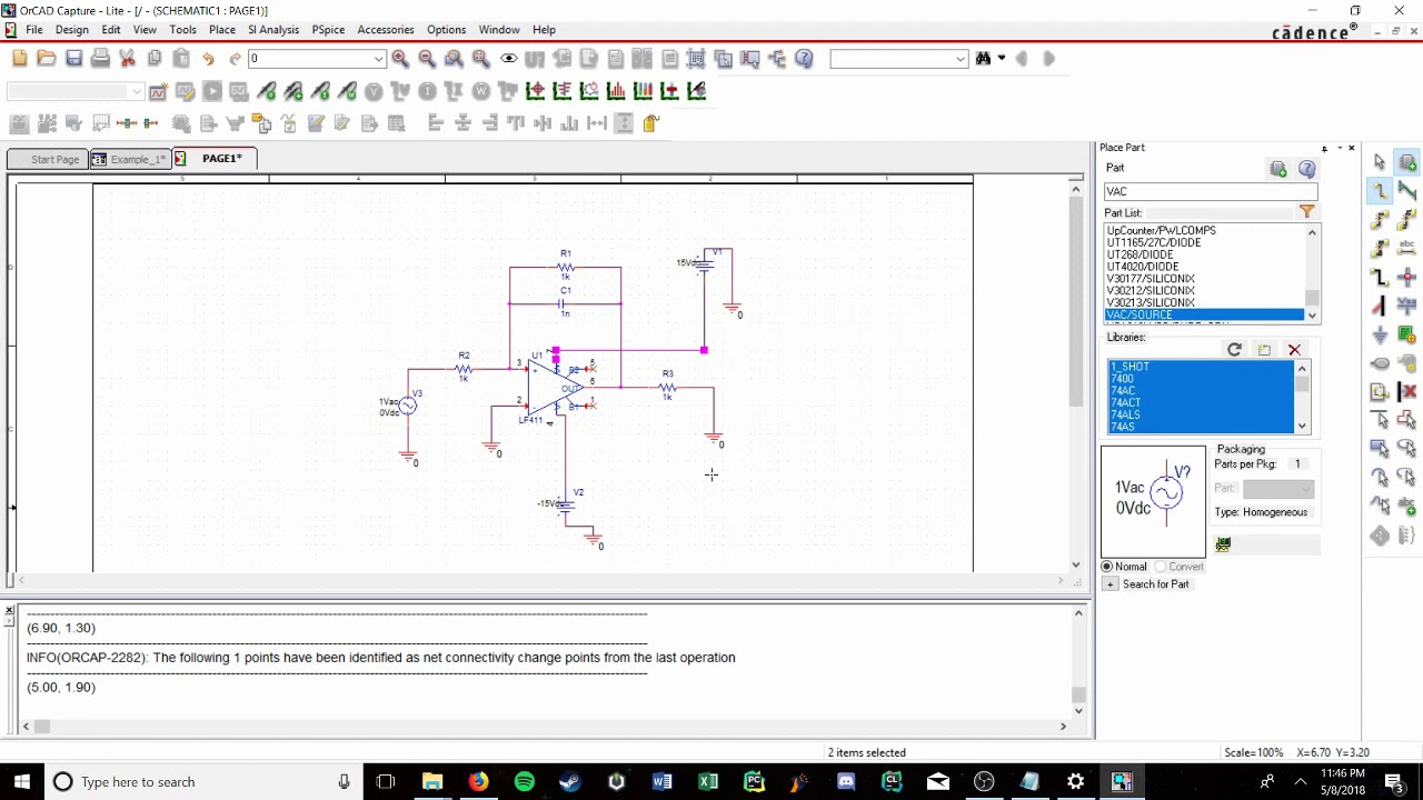 ORCAD plotting Bode Plots of LPF Circuit in OrCad - YouTube