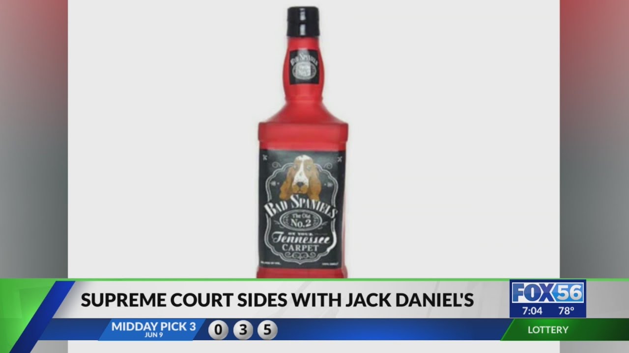 Supreme Court sides with Jack Daniel's on copyright claim - YouTube