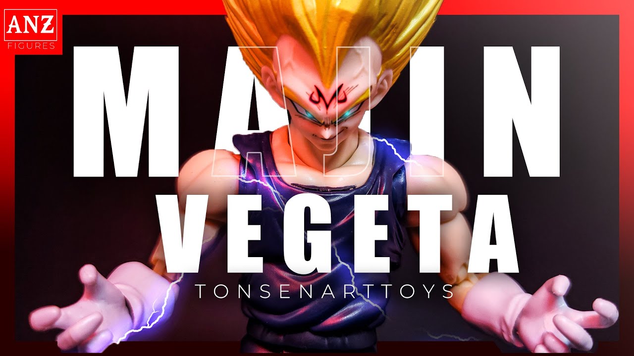 MELHOR QUE O ORIGINAL! Majin Vegeta Head V2 TonsenArt Toys REVIEW - YouTube