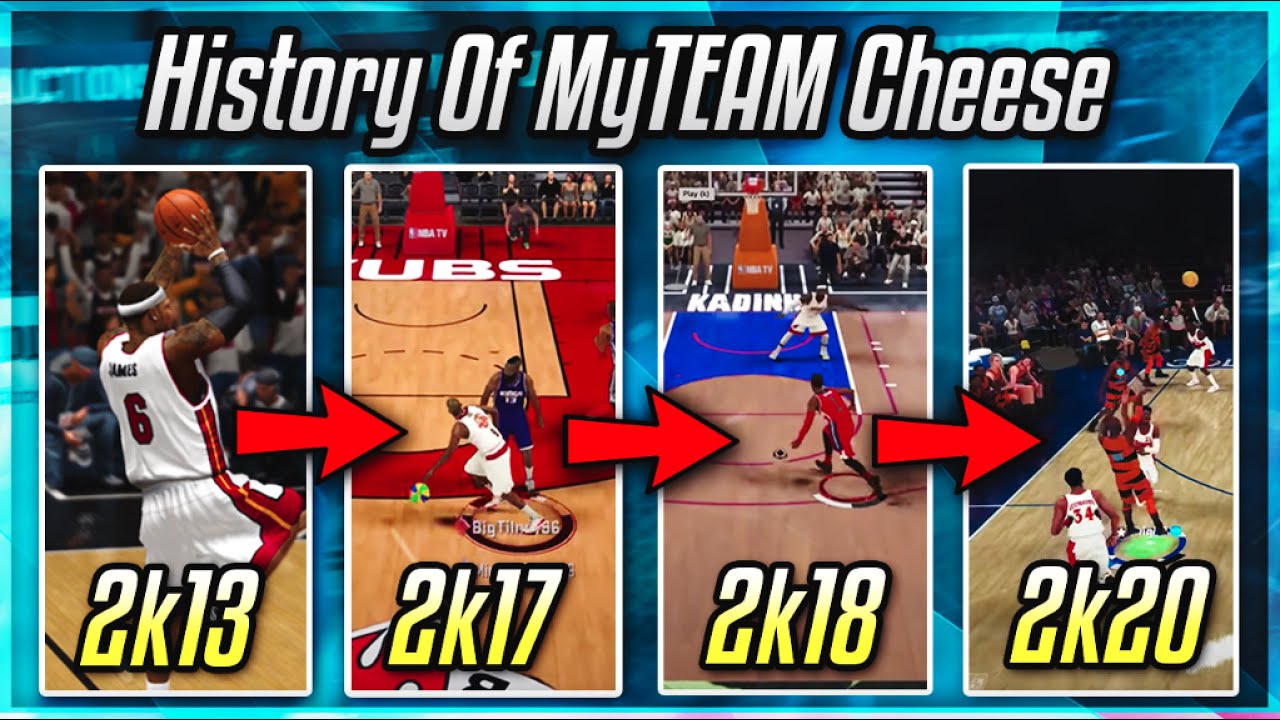 THE HISTORY OF CHEESE IN NBA 2K MyTEAM!! (NBA 2K13 - NBA 2k20 MyTEAM ...