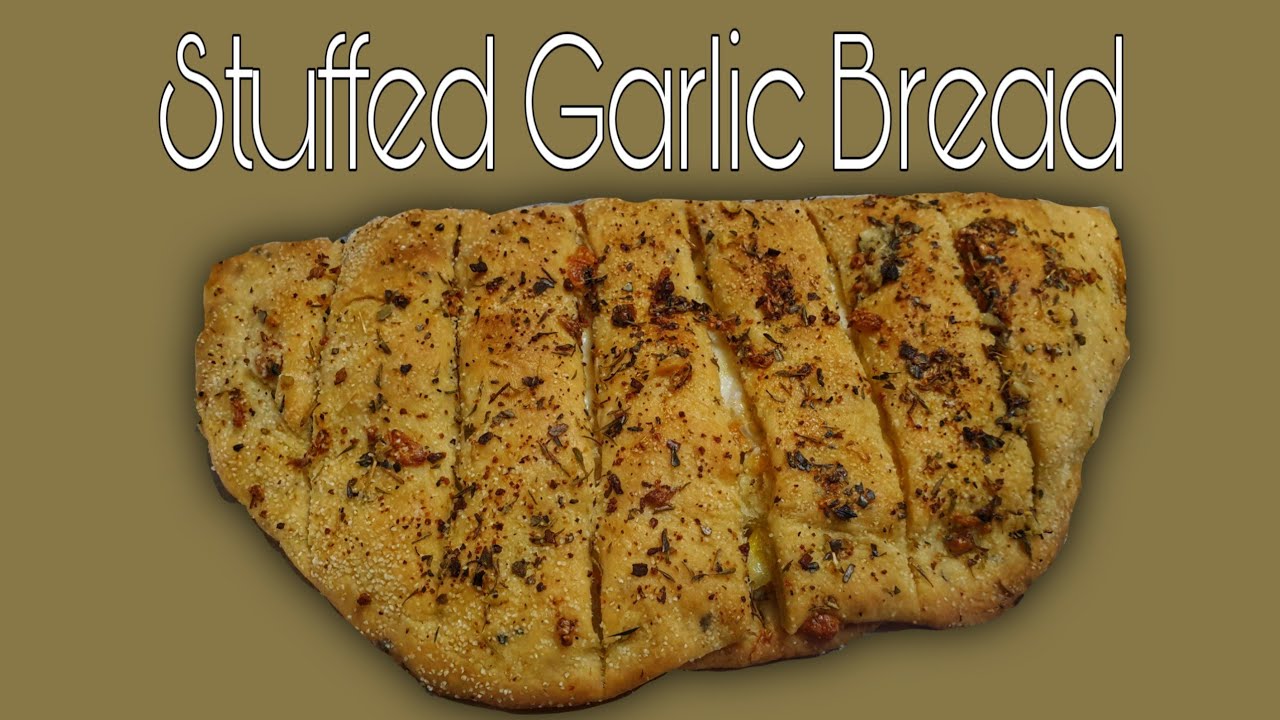 stuffed garlic bread recipe - YouTube