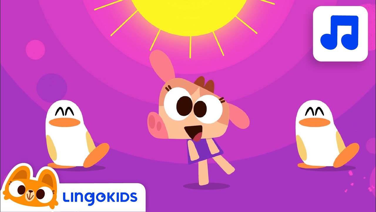 PENGUIN Dance 🐧🪩 IT'S PARTY TIME🕺🎉 Dance Song for Kids | Lingokids ...