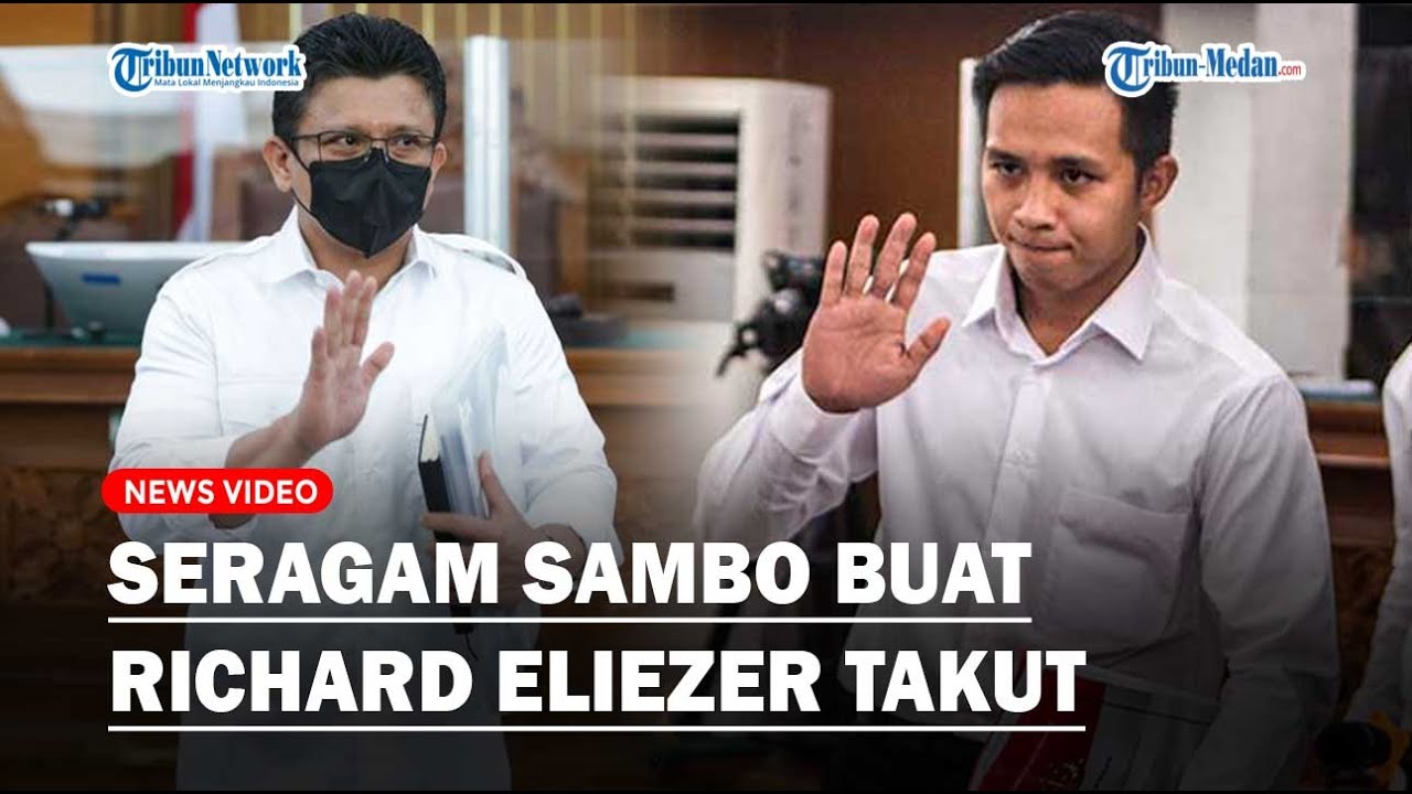 TERUNGKAP Seragam Jenderal Bintang Dua Sambo Buat Eliezer Tertekan saat ...