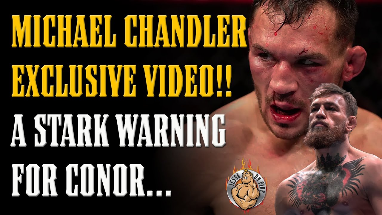 Michael Chandler Gives a STARK WARNING to Conor McGregor!! EXCLUSIVE ...
