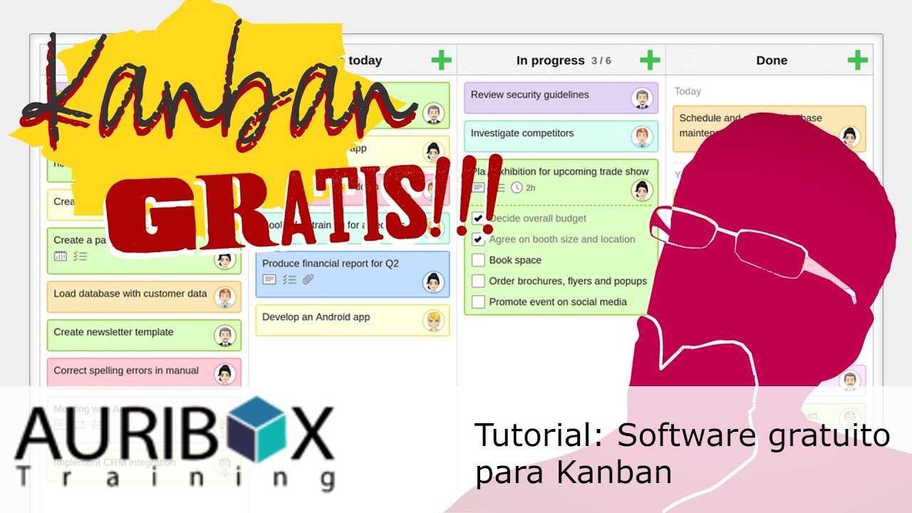 Tutorial: Software gratuito para Kanban y aplicarlo al desarrollo - YouTube