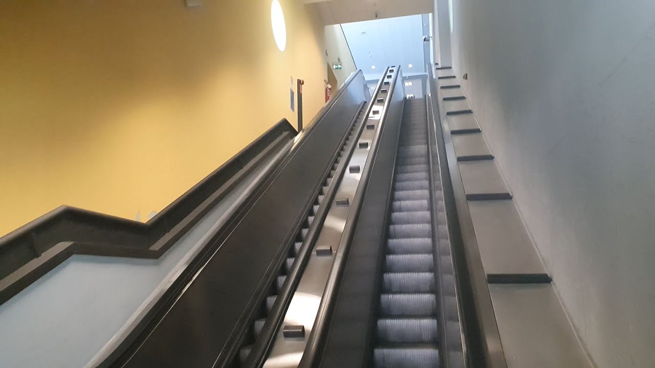 2012 Schindler 9300 Escalators@Basento Escalators, Potenza, Italy - YouTube