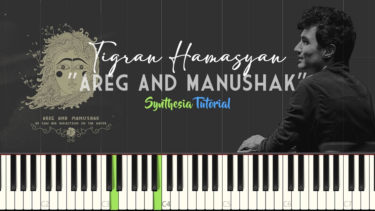 Areg And Manushak - "Tigran Hamasyan" Piano tutorial synthesia - YouTube