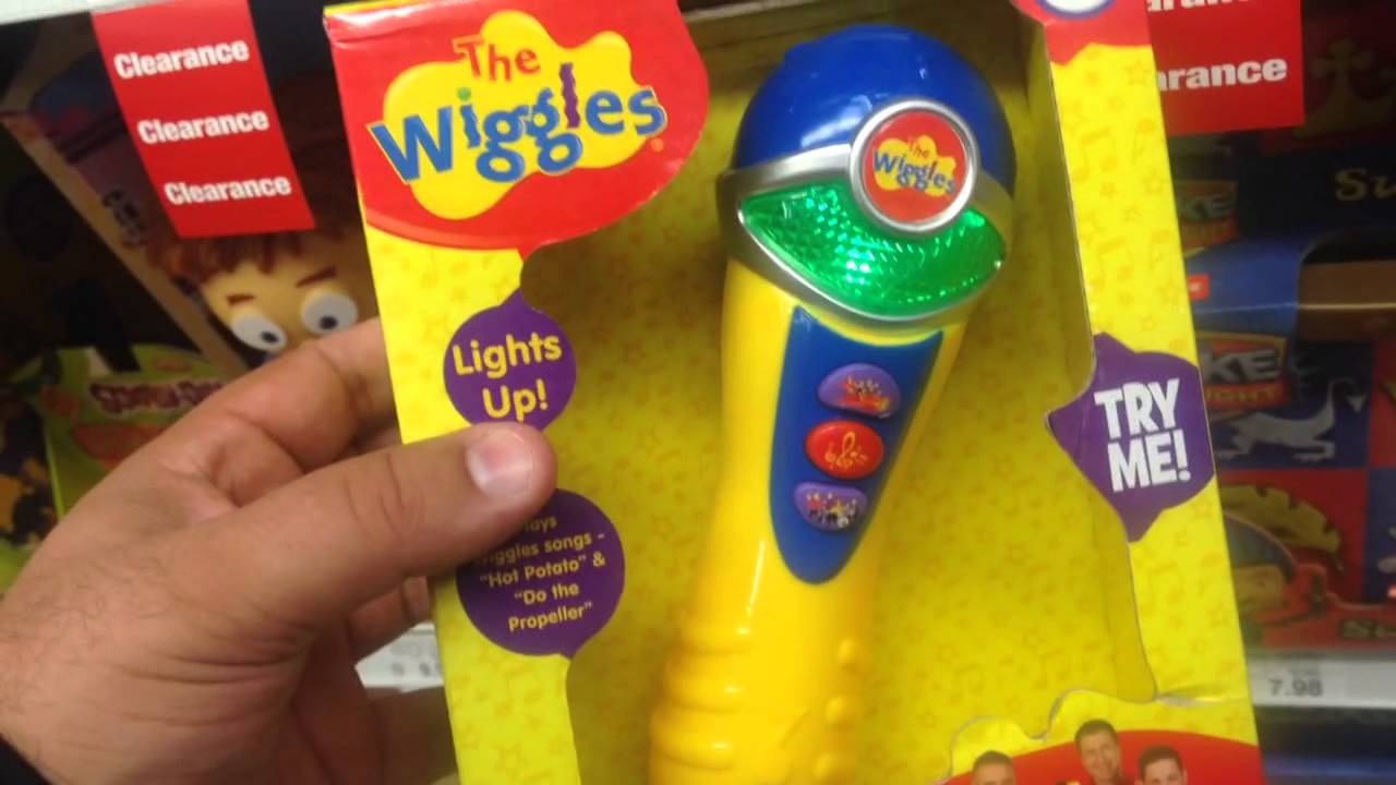 THE WIGGLES "Wiggly Microphone" with Lights & Sounds REVIEW & DEMO ...