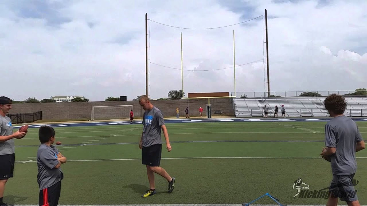 Tyler Dunlop Class of 2016 Kicker/Punter - Camp Highlights - YouTube