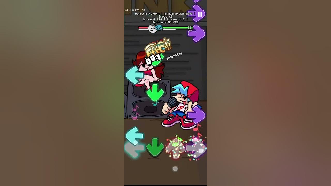 All stickman fnf mode #fnfmod - YouTube