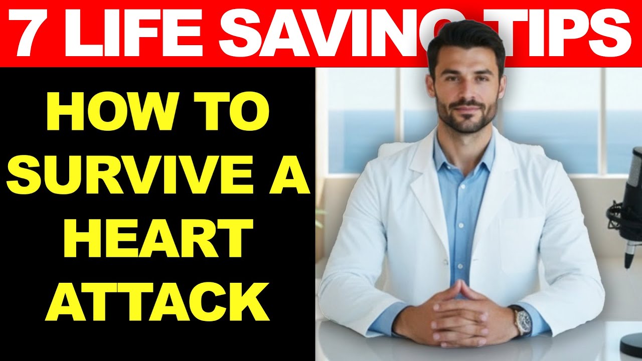 How To Survive A Heart Attack - 7 Life Saving Tips - YouTube