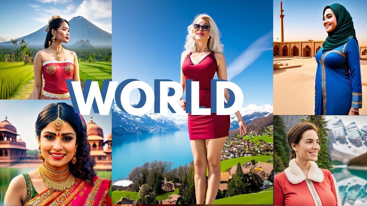 AI Generated Women from every Country around the World #women #ai - YouTube