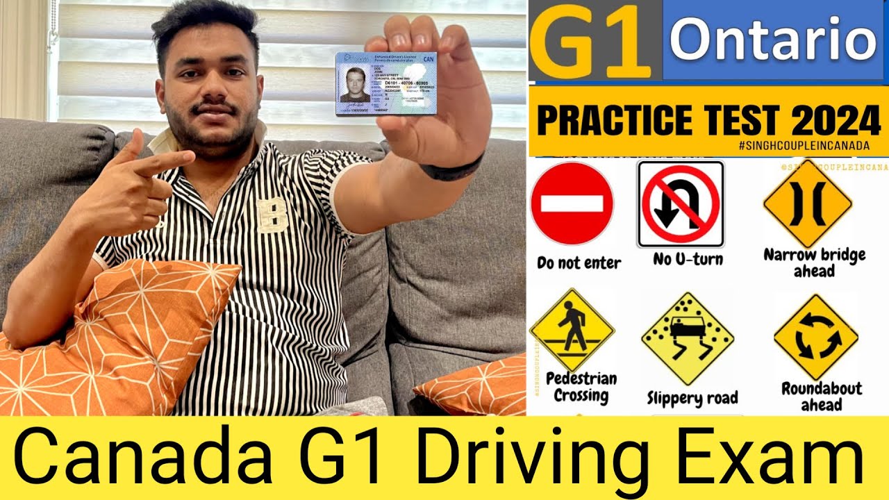 Driving License in Canada || G1 Test Canada ||কানাডা তে ড্রাইভিং ...
