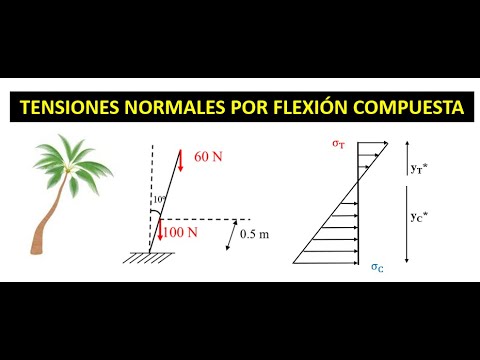 Curso básico de Teoría de Estructuras: Tensiones Normales Flexión ...