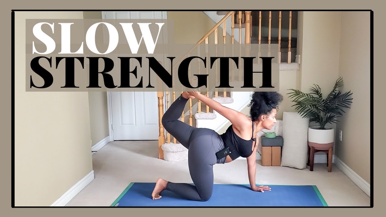 25 min Short, Slow & Strong Yoga | Full Body Stretch - YouTube