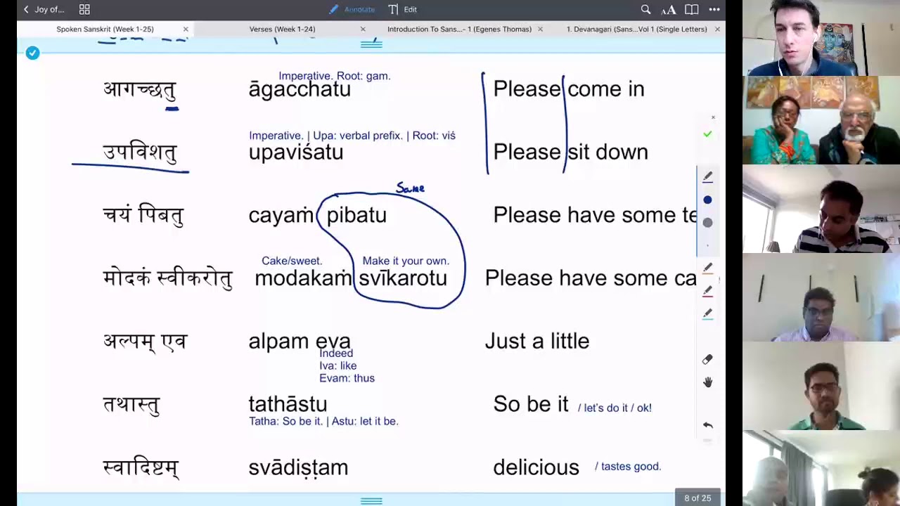 Lesson 19 - Sanskrit for Beginners Course: Vocabulary + Games - YouTube