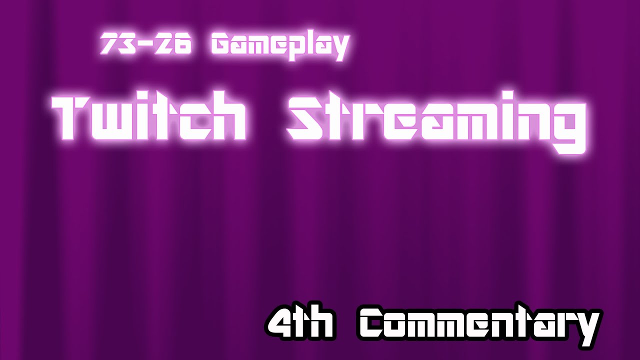 73-26 Domination Commentary / Twitch Announcement - YouTube