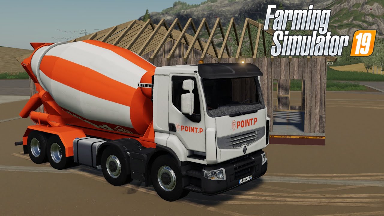 FS19 - Renault Premium MIXER Lander 8×8 - Farming Simulator 2019 ...