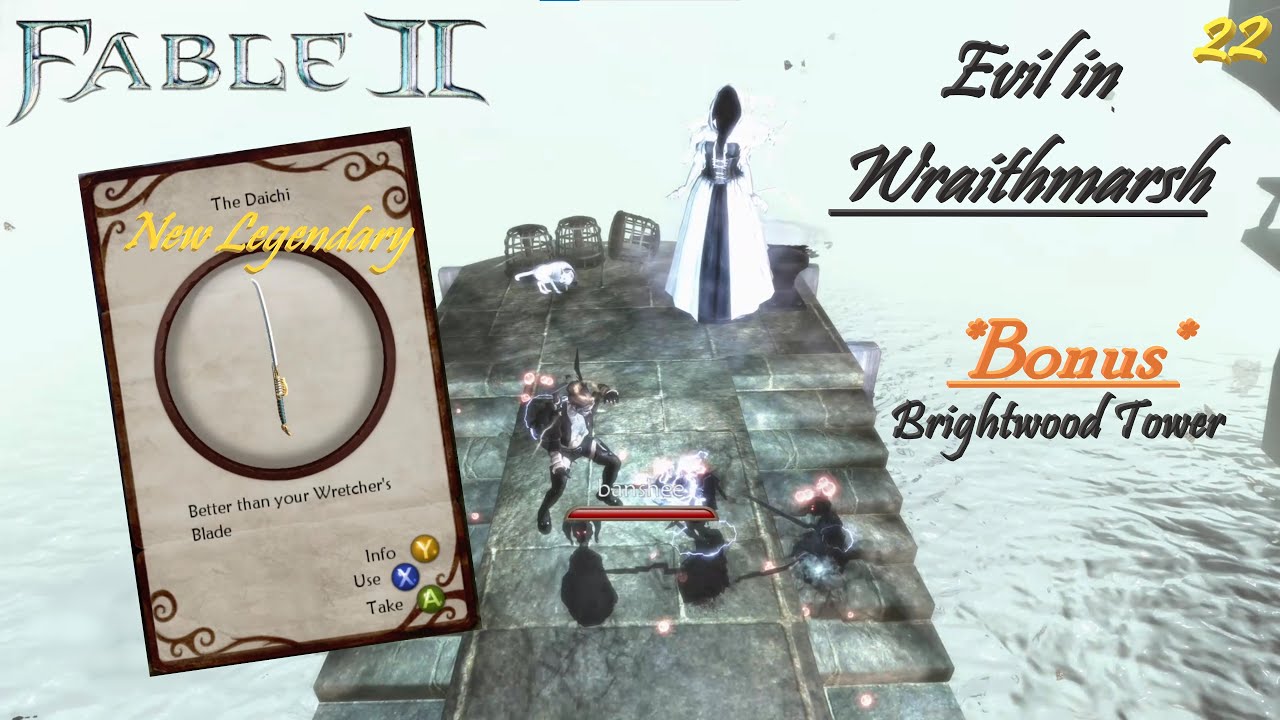 Fable 2 - Part 22: Something Rotten, Evil in Wraithmarsh, & The Daichi ...