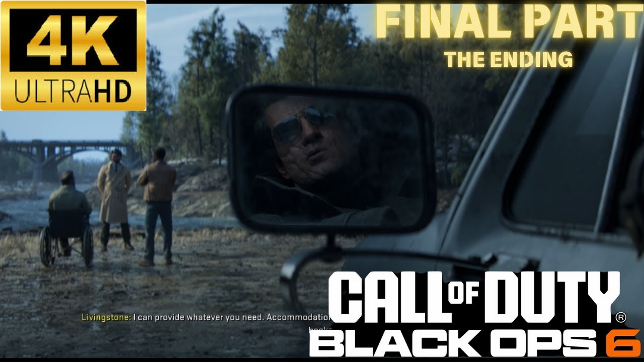 CALL OF DUTY: BLACK OPS 6 FINAL MISSION/ENDING (2024) 4K 60FPS Ultra HD ...
