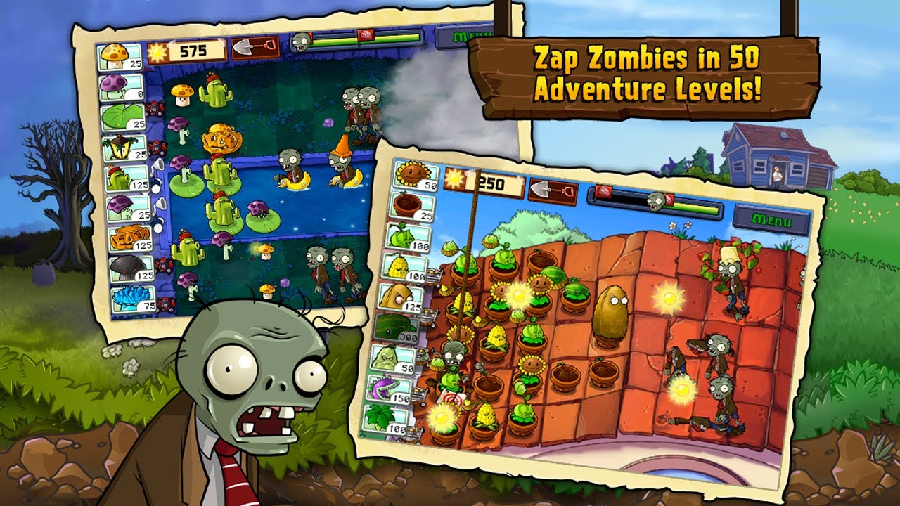 Plants vs. Zombies™ - Gameplay Walkthrough (Android) - YouTube