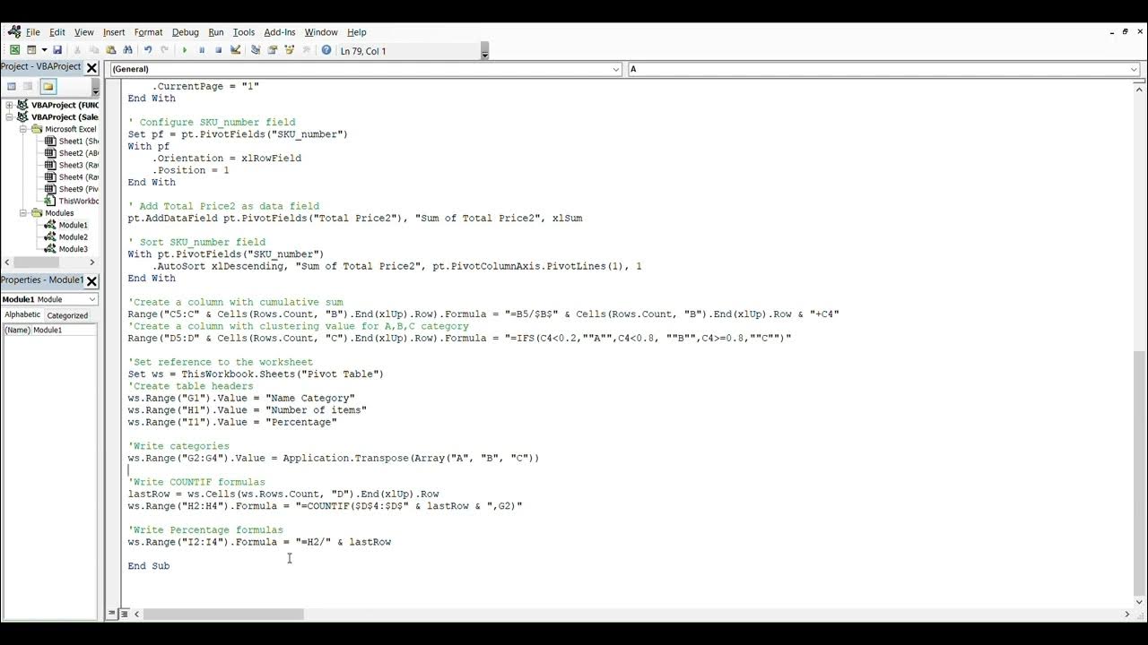 Supply Chain Analysis 32 VBA Automatization 7 - YouTube