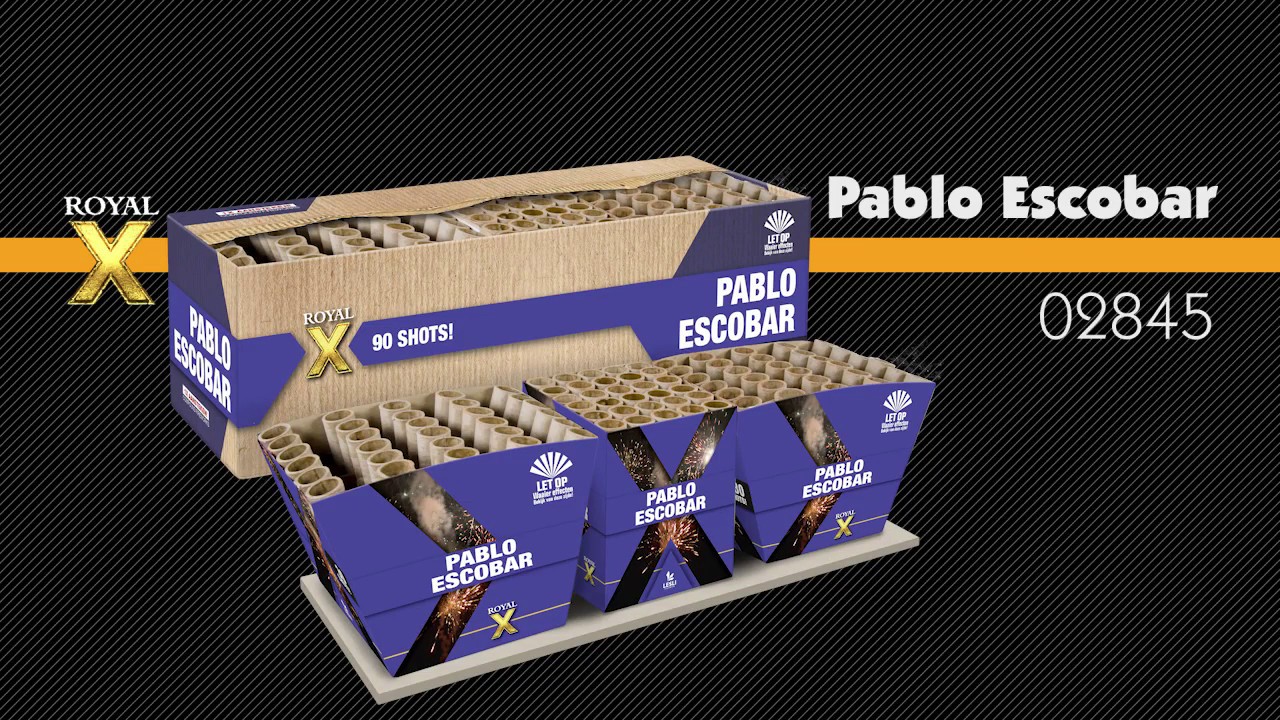 02845 - Pablo Escobar - Royal Class - Lesli Vuurwerk - YouTube