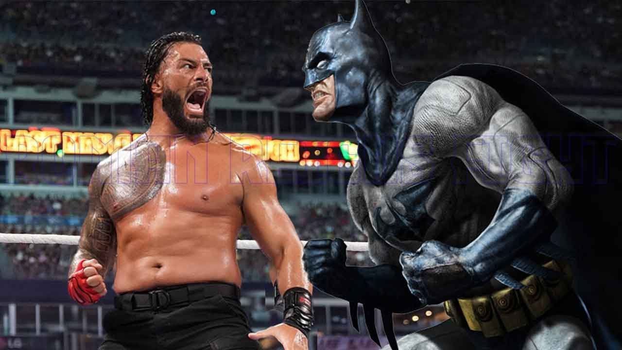Roman Reigns vs Batman Match - YouTube