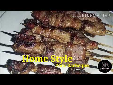 Home Style Pork Barbeque | Inasal na baboy - YouTube