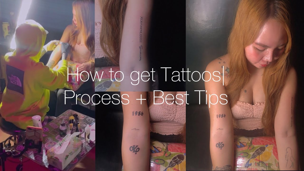 How to get Tattoos | Process + Best Tips - YouTube