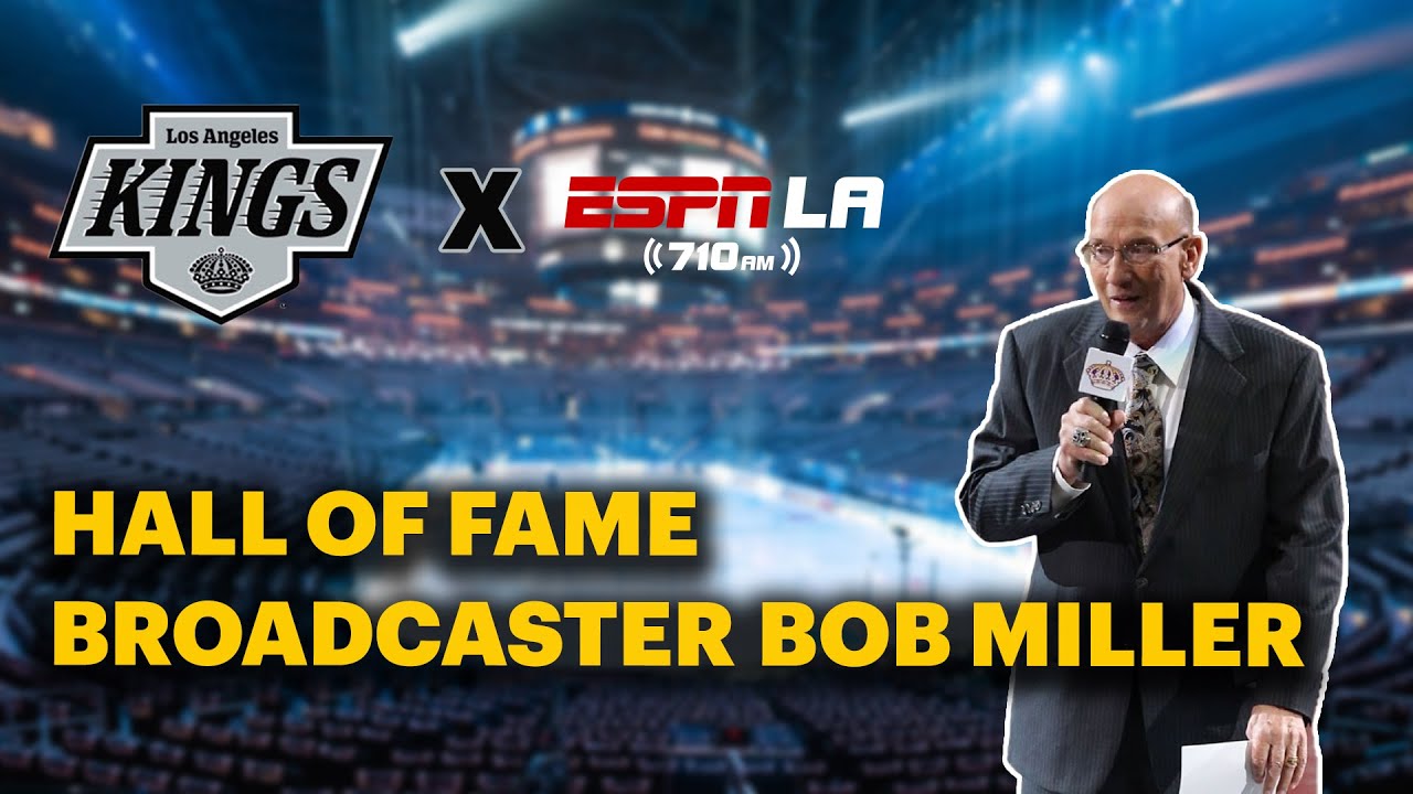 Bob Miller on Kings Legends, Golden Age of LA Broadcasters - YouTube