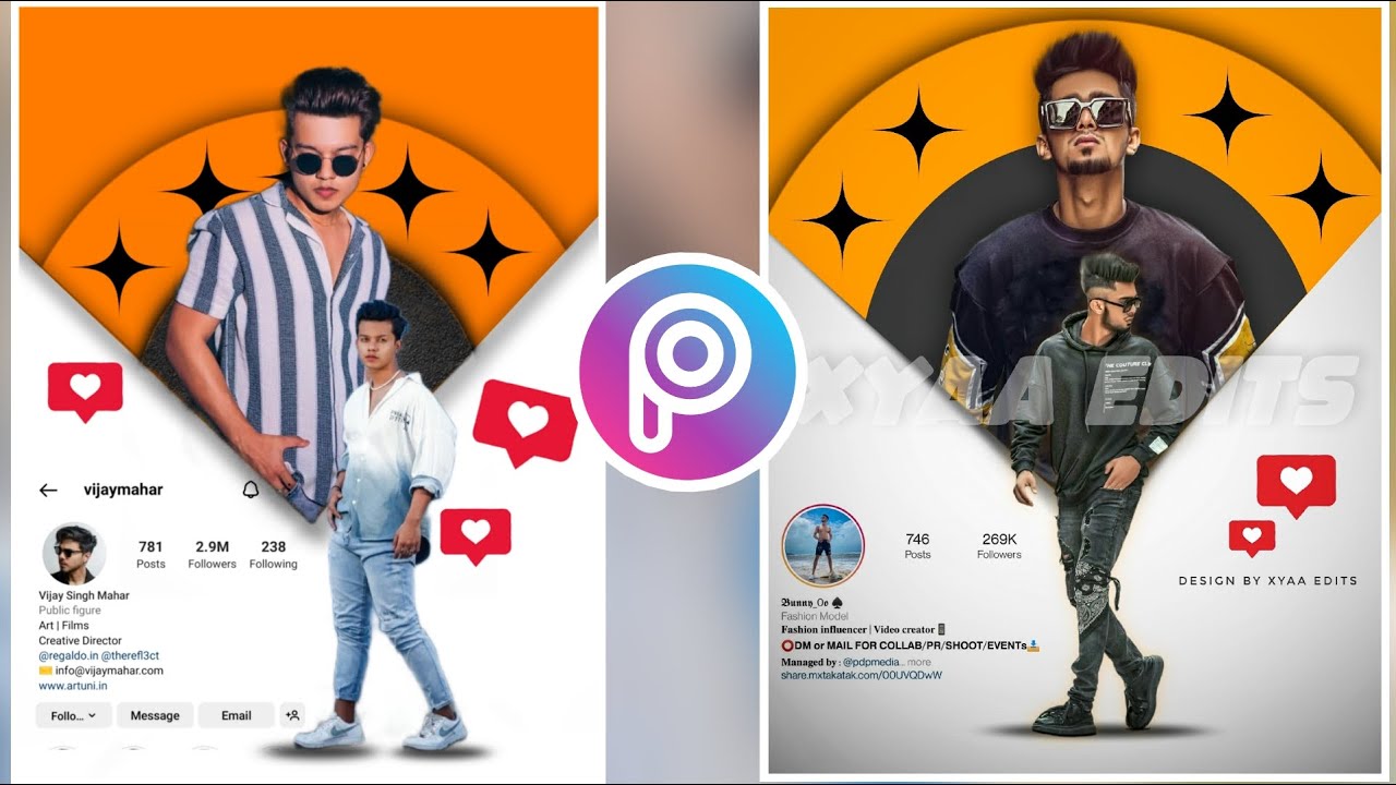 PicsArt Creative Instagram Profile Photo Editing || PicsArt Viral Instagram Editing || Edit fx ...
