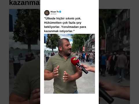 Sokak röportajında tartışma yaratacak konuşmalar