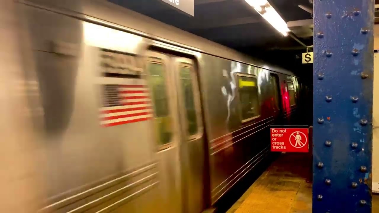 R46 C train leaving 116th street - YouTube