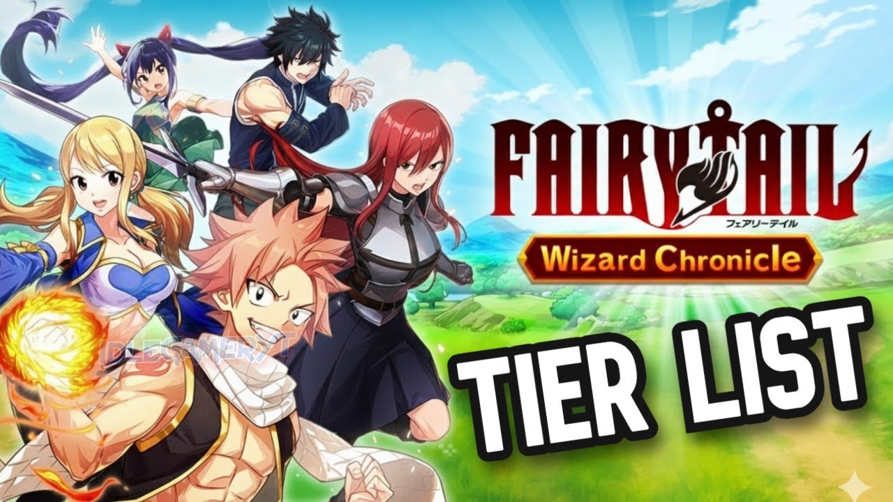 FAIRY TAIL Wizard Chronicle - Tier List - YouTube