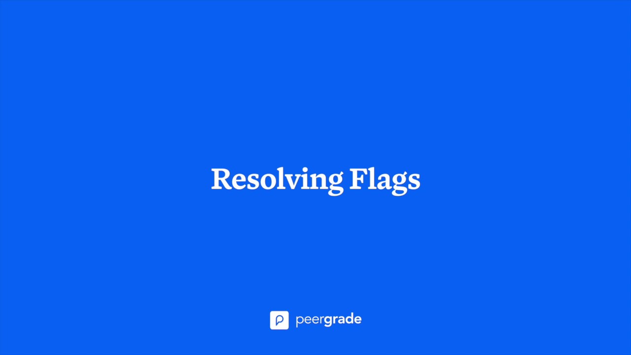 Resolving Flags - YouTube