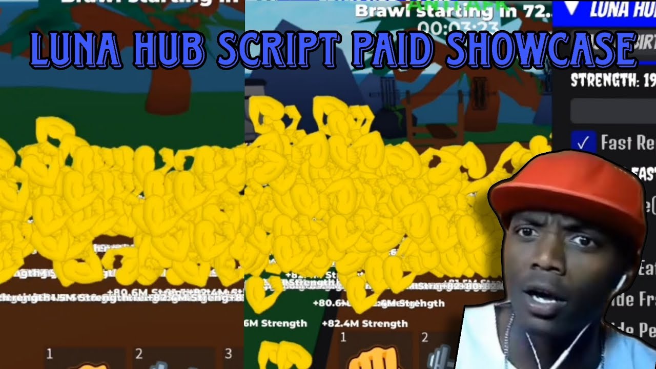 INSANE MUSCLE LEGENDS LUA SCRIPT! 💪 | Luna Hub Paid Script Showcase 💸🔥 ...
