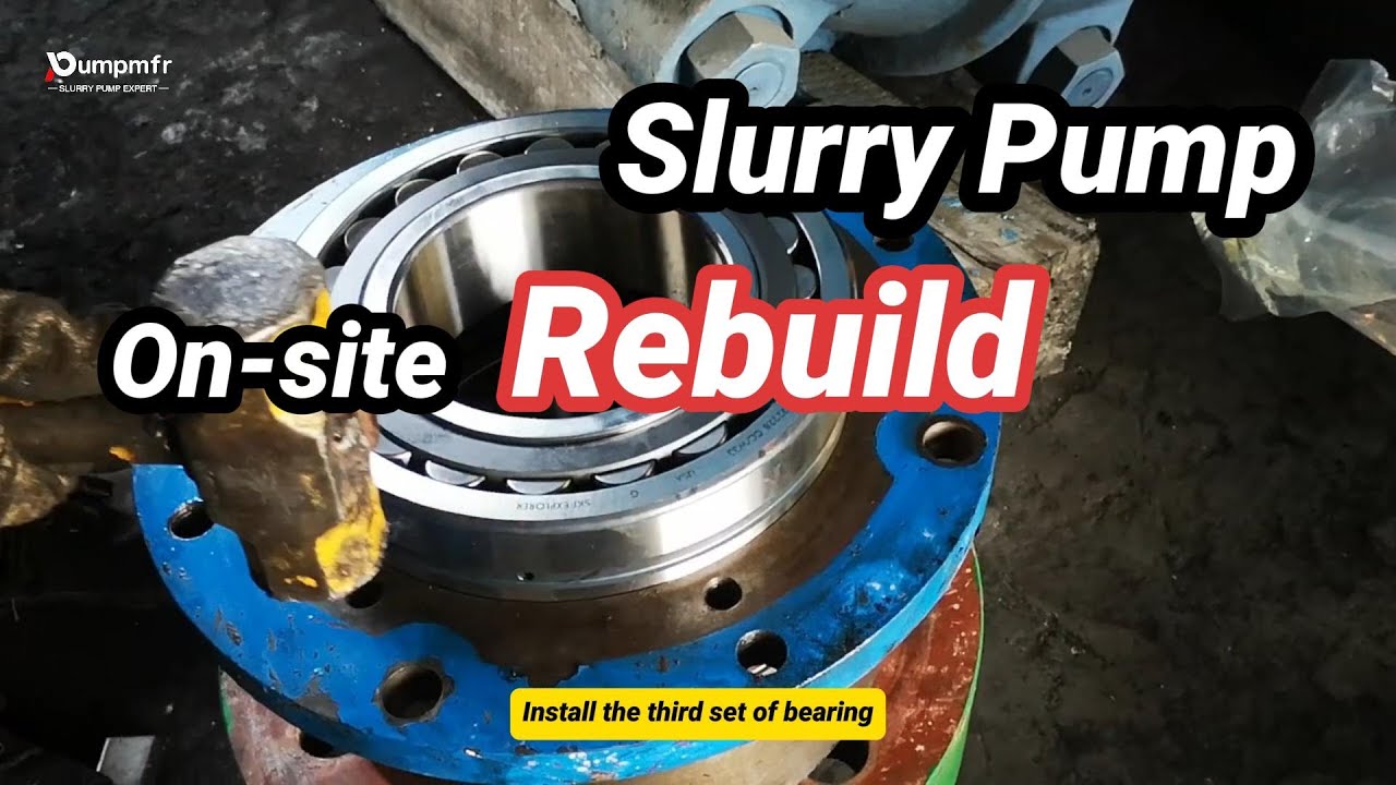 Slurry Pump Rebuild: Step-by-Step On-Site Assembly After Repair - YouTube