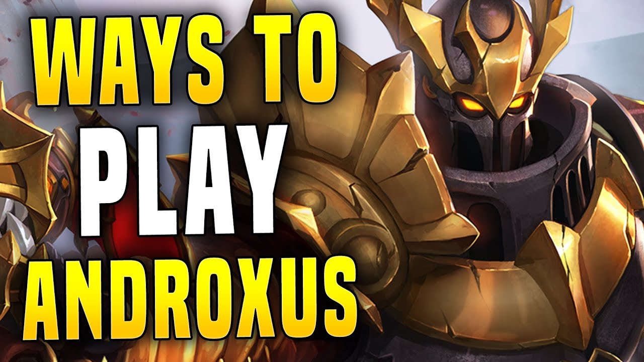 Paladins All The Ways To Play ANDROXUS - YouTube