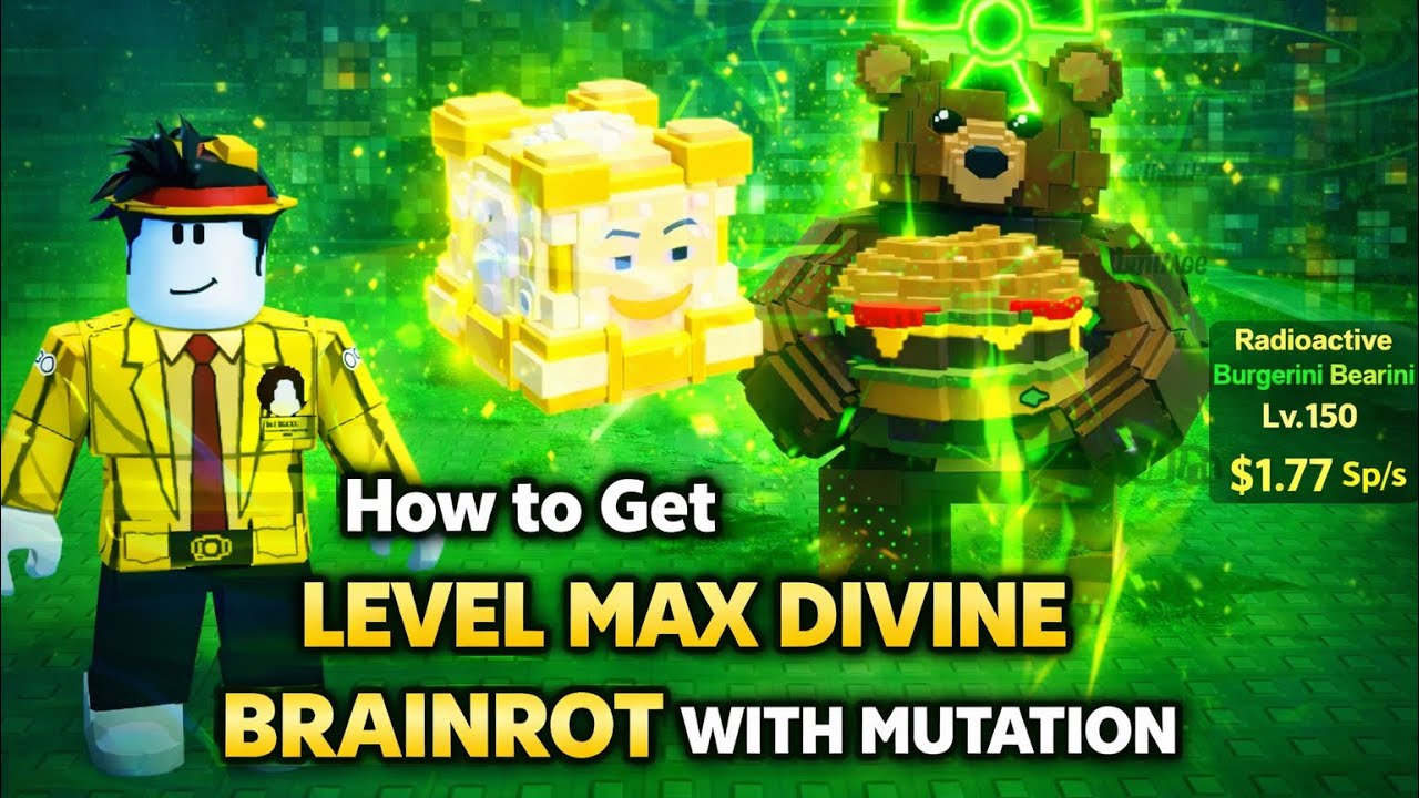 How to get Divine With Mutation | Escape Tsunami For Brainrots. - YouTube